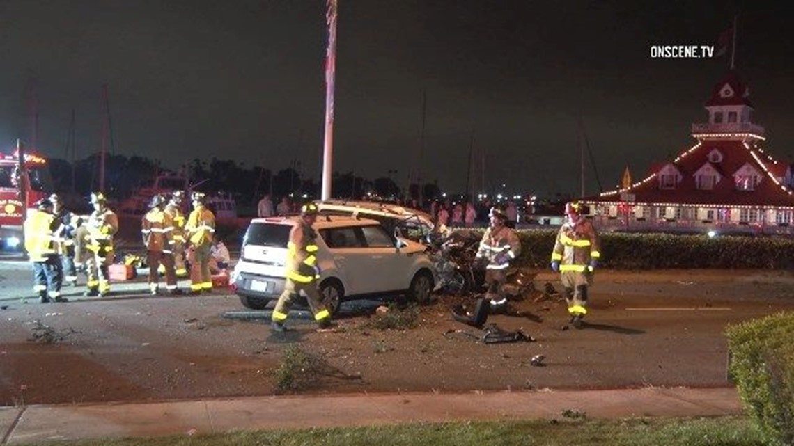 Police: Suspected DUI crash in Coronado leaves one dead, six injured ...