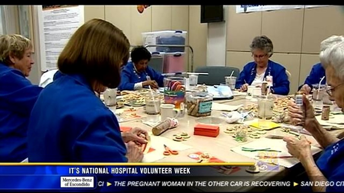 It's National Hospital Volunteer Week | cbs8.com