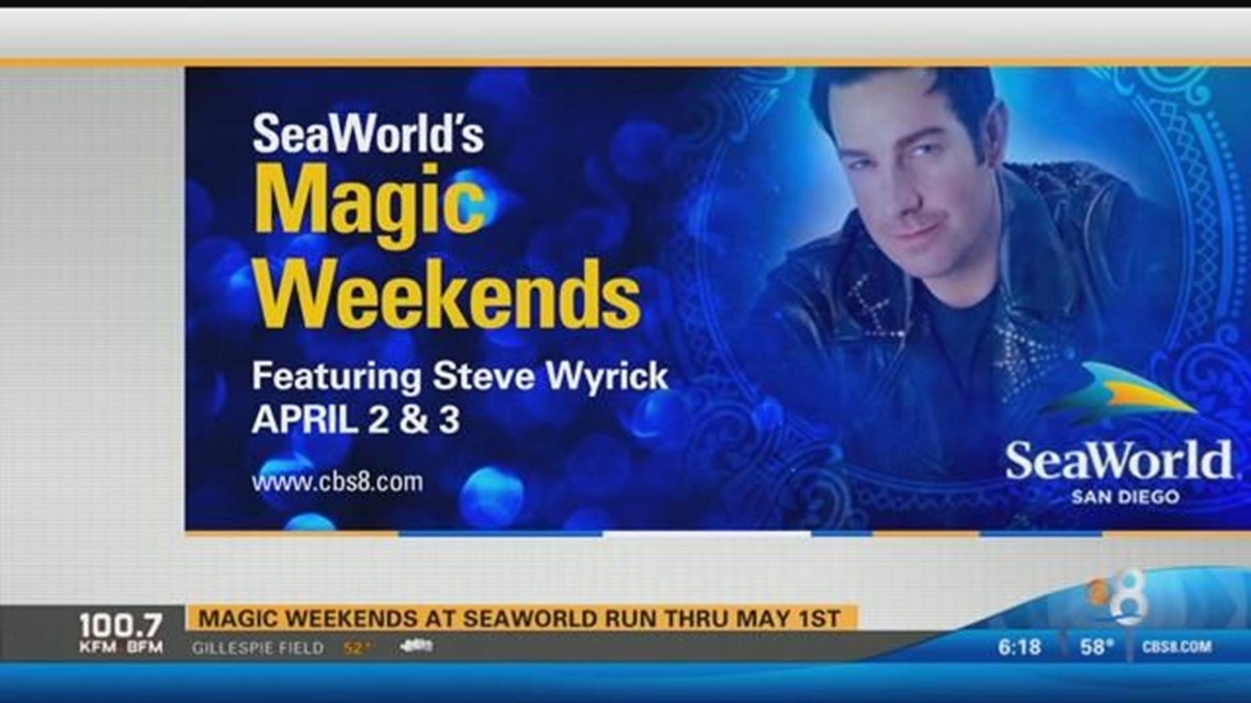 Magic Weekends at SeaWorld begin Saturday | cbs8.com