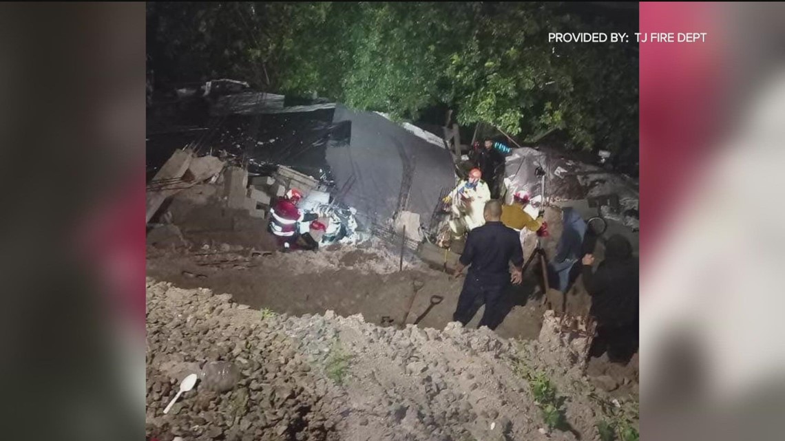 Two children killed in Tijuana after wall collapses on home | cbs8.com