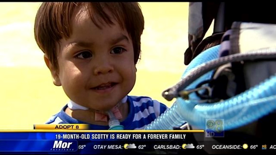 19-month-old Scotty is ready for a forever family | cbs8.com