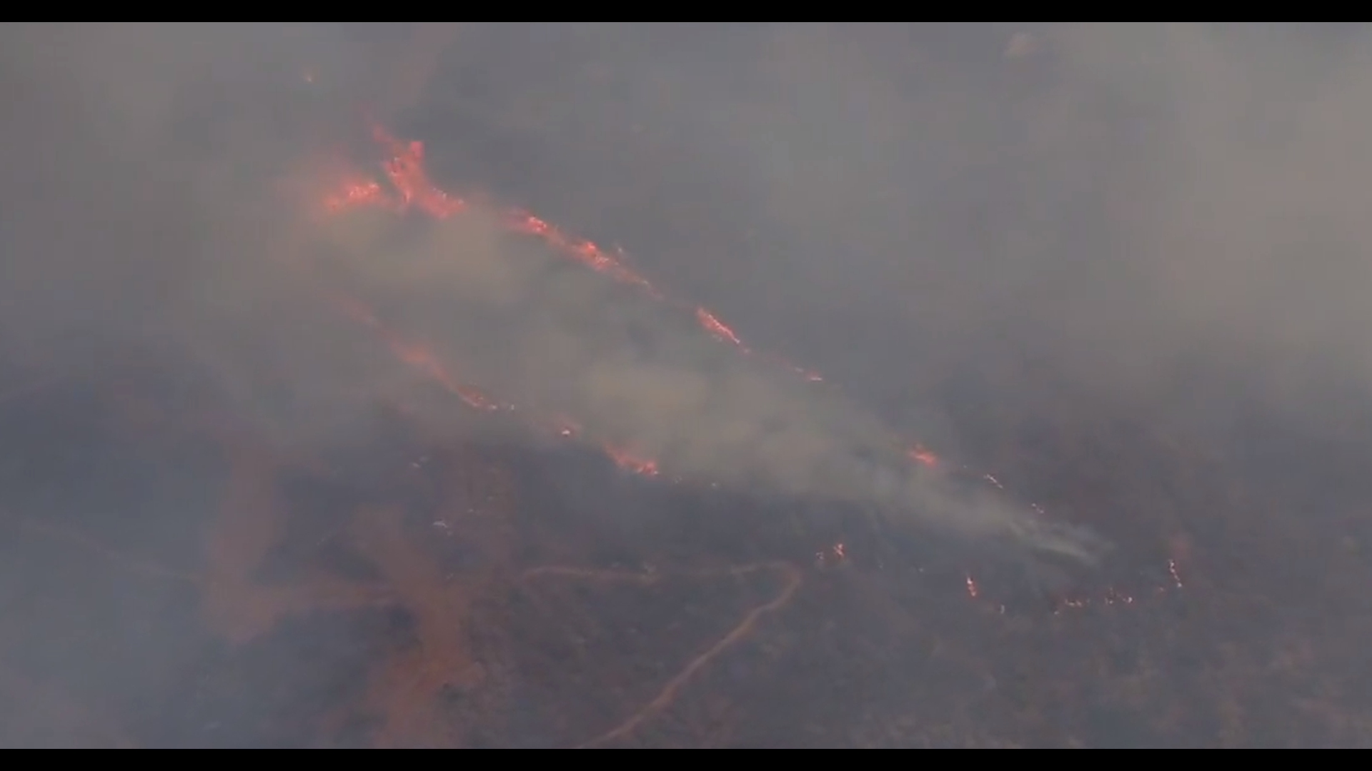 Rangeland Fire: Brush fire near Ramona fully contained at 250 acres ...