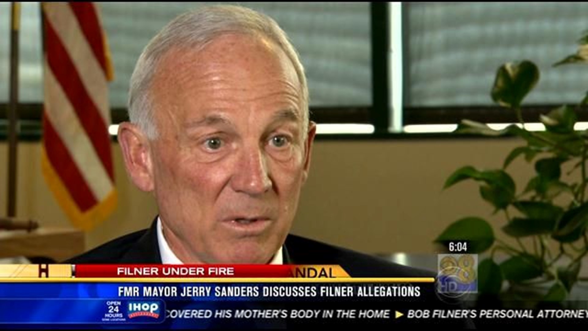 Former Mayor Jerry Sanders discusses Filner allegations | cbs8.com