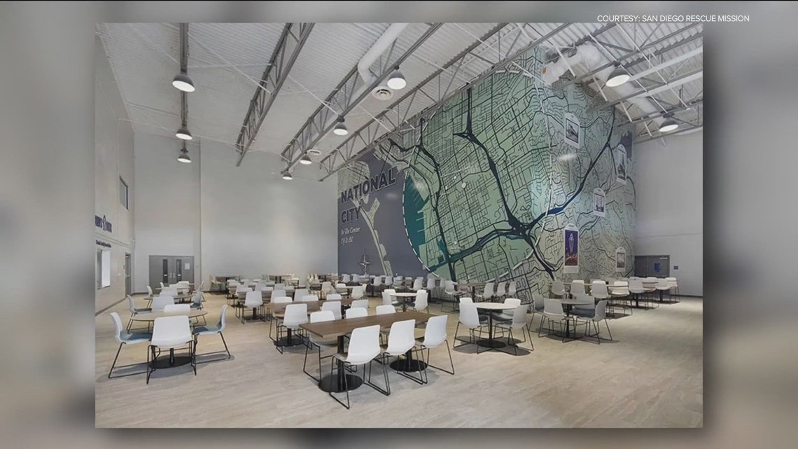 First permanent homeless shelter opens in National City | cbs8.com
