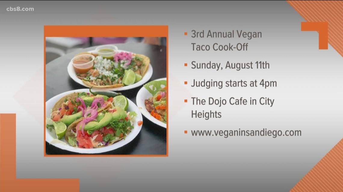 3rd annual Vegan Taco Cook-off: Meet the competitors | cbs8.com
