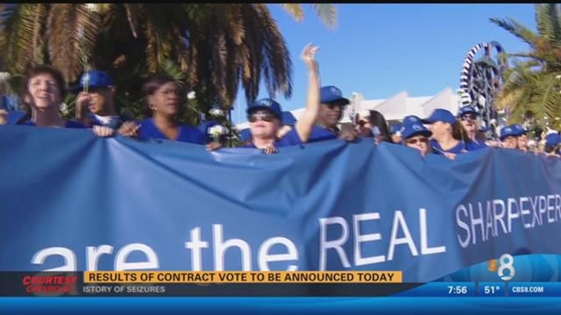 Sharp nurses ratify new three-year contract, includes wage increases | cbs8.com