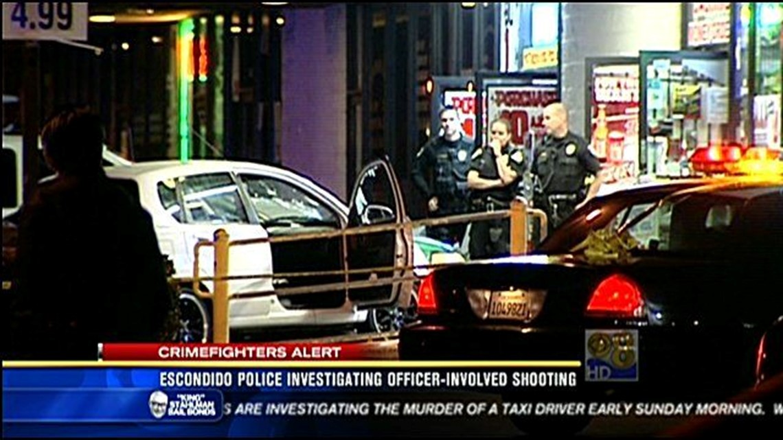 Police investigate officer involved shooting in Escondido | cbs8.com