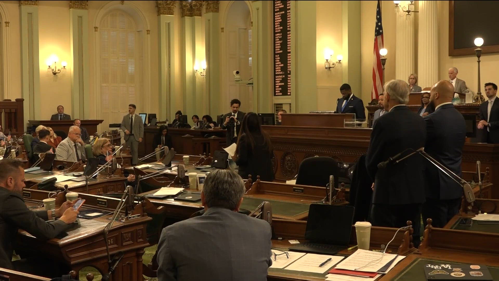 State Assembly debates on package of bills addressing ICE activity in ...