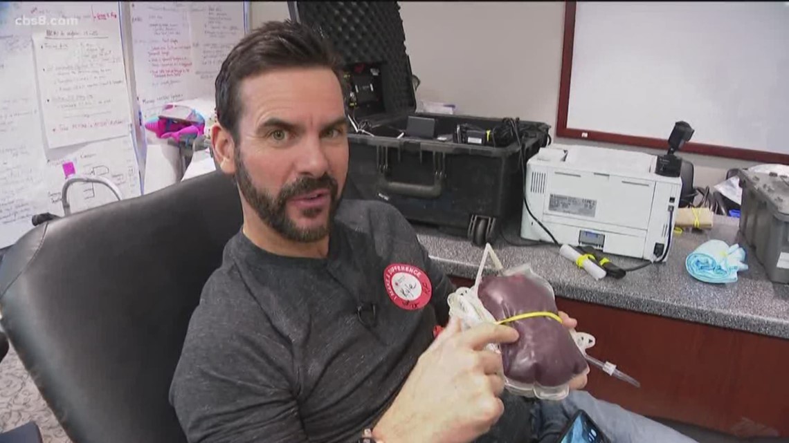 News 8's Kyle Kraska gets emotional while donating blood: 'I'm very ...
