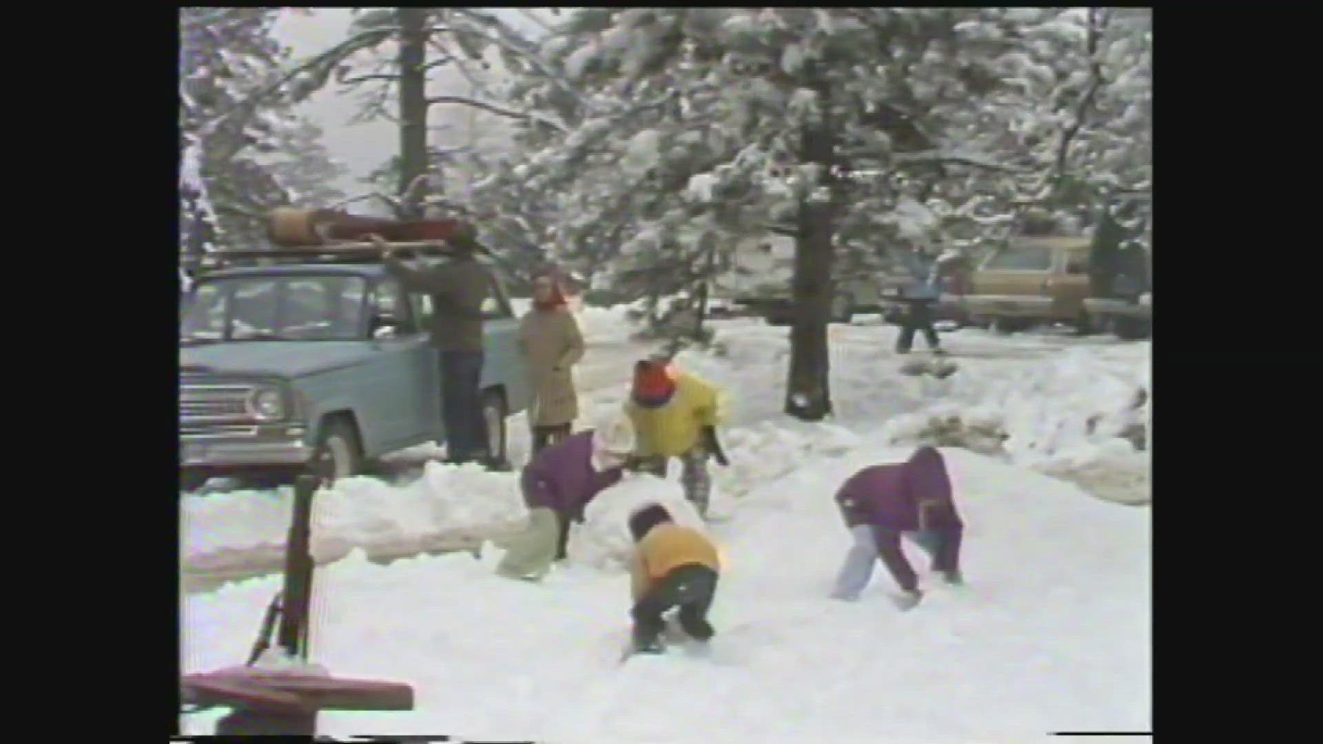 A winter wonderland in Mount Laguna | 1978 | cbs8.com