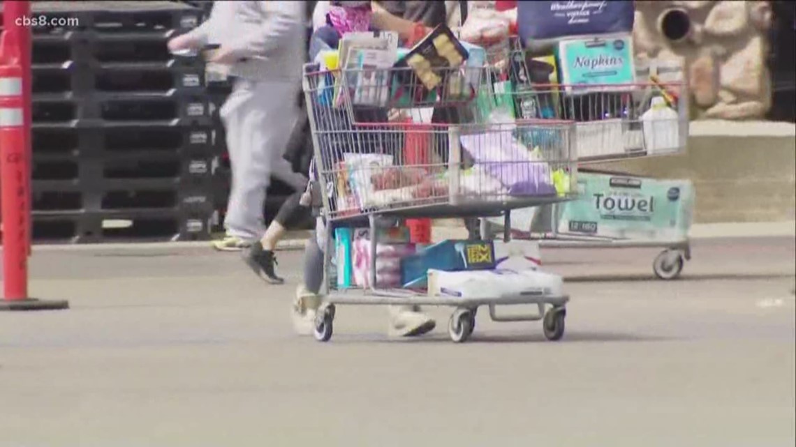 Going to the grocery store with News 8's Shannon Handy during a ...