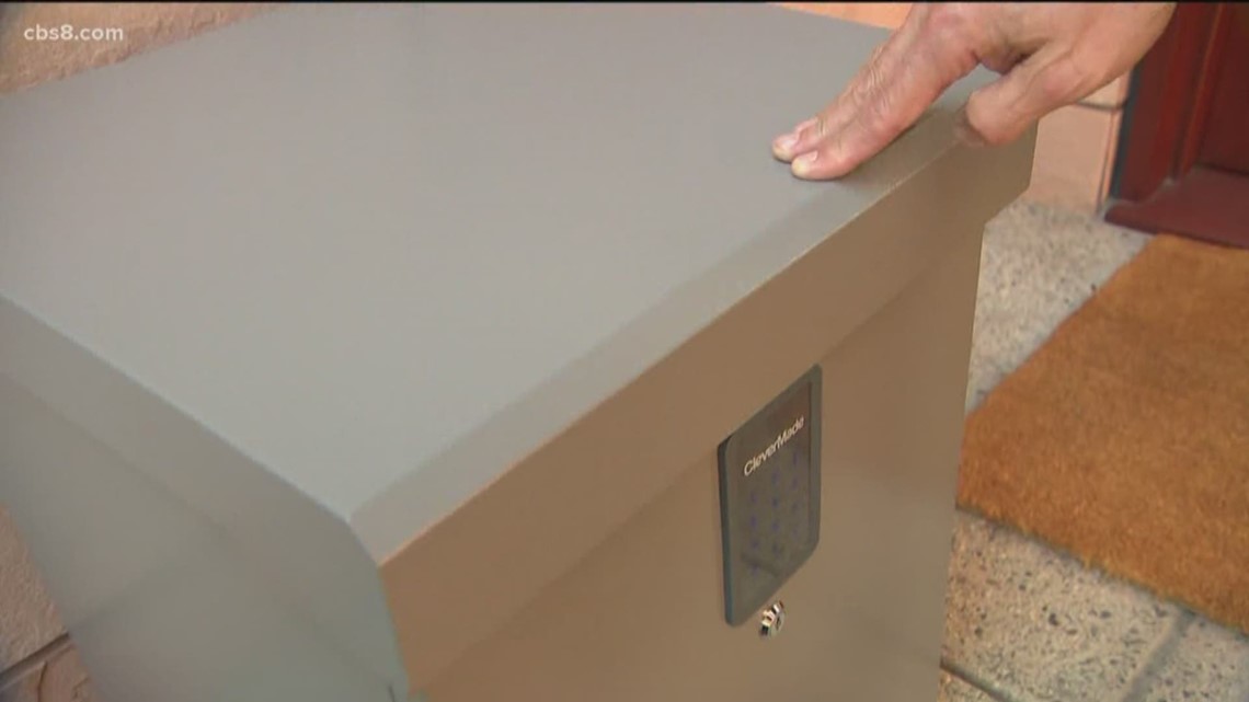 Box could help stop porch pirates from stealing packages | cbs8.com