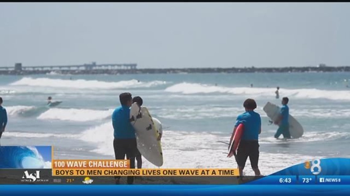 100 Wave Challenge: Boys to Men changing lives one wave at a time ...