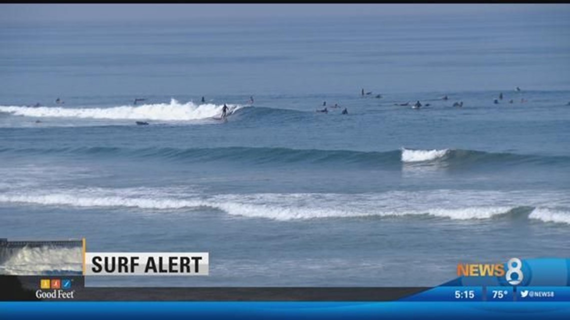 Surf Alert: Hurricane Eugene sending high waves our way | cbs8.com