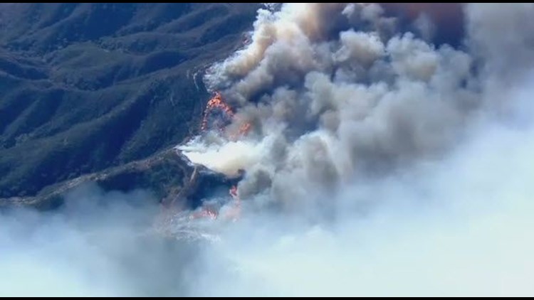 Woolsey Fire: Smoke advisory in place due to unhealthy air quality ...