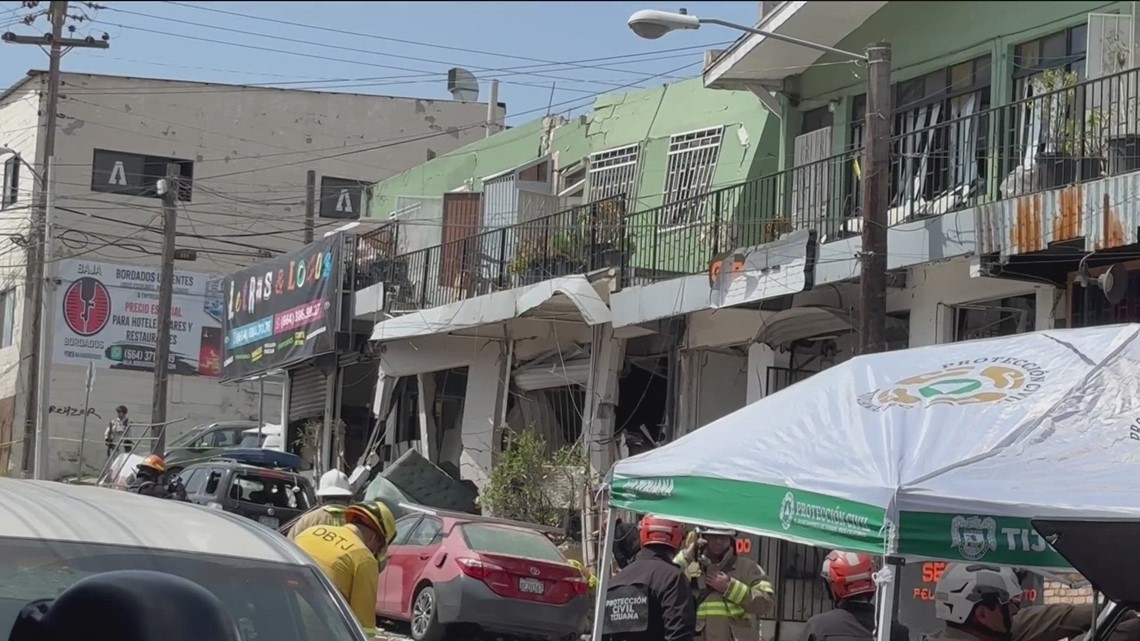More than 2 dozen injured after explosion at Tijuana building | cbs8.com