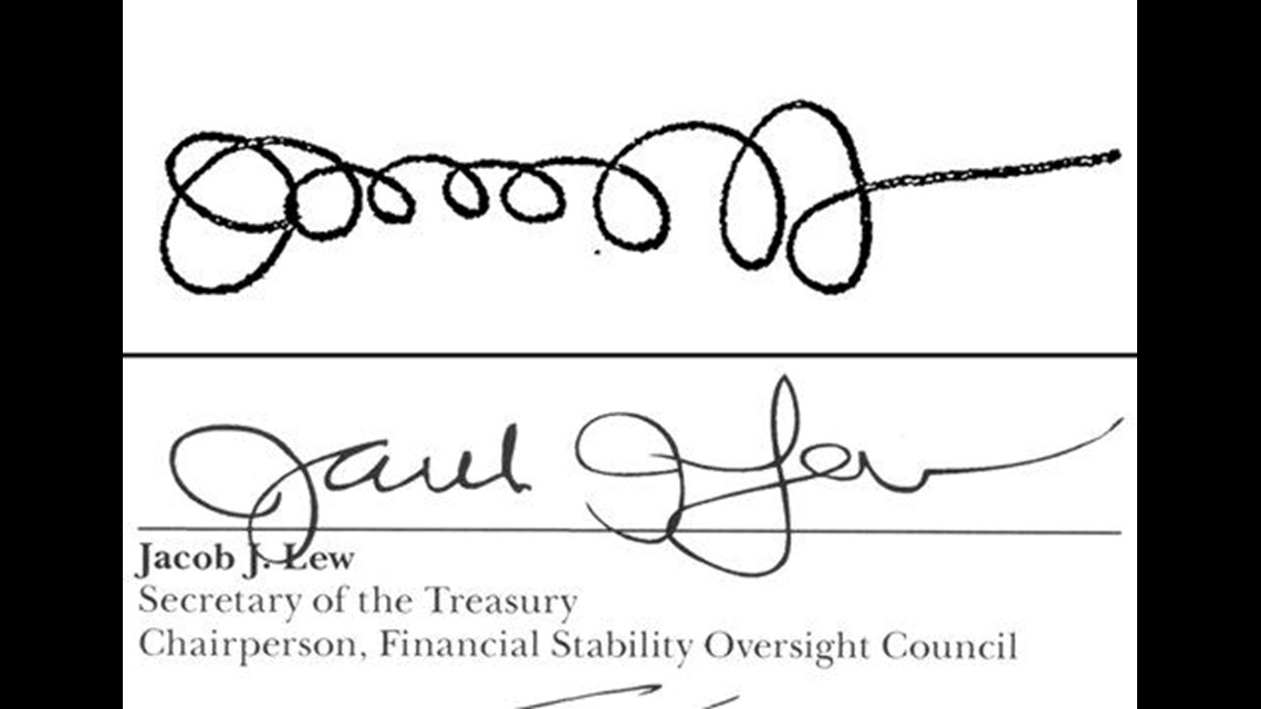 Treasury unveils Lew's improved signature | cbs8.com