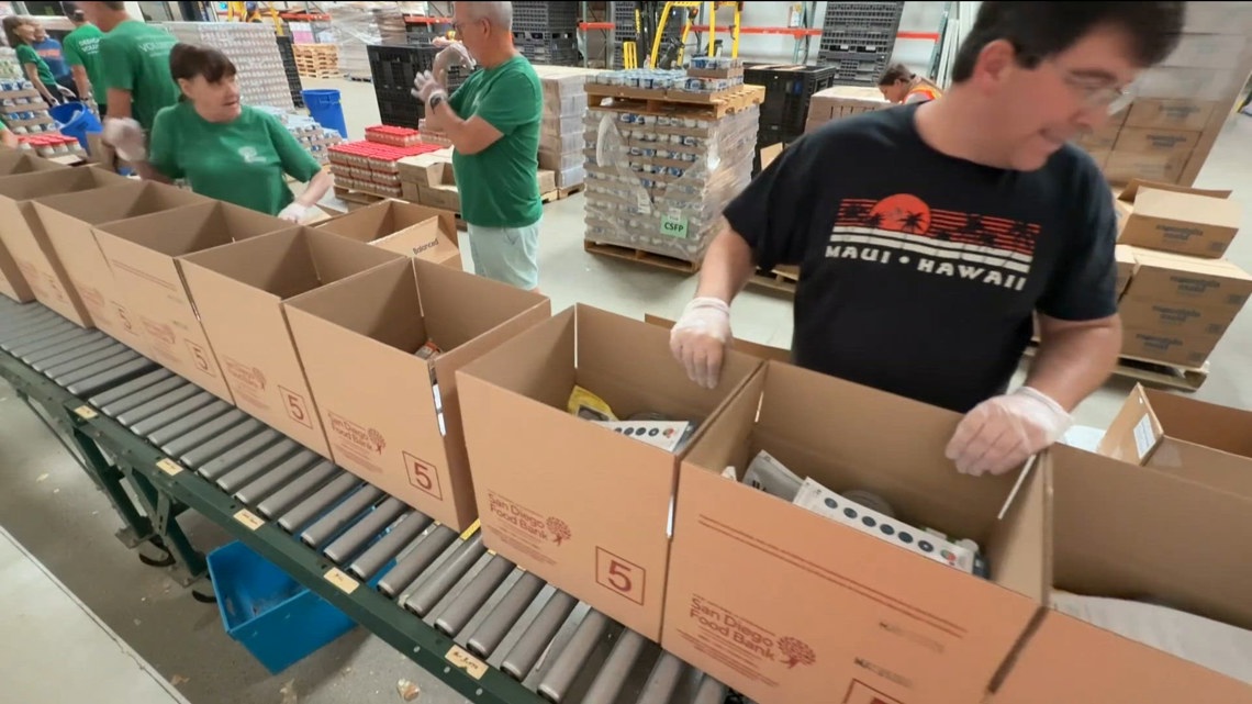 San Diego Food Bank sends emergency food boxes to Orange County seniors ...