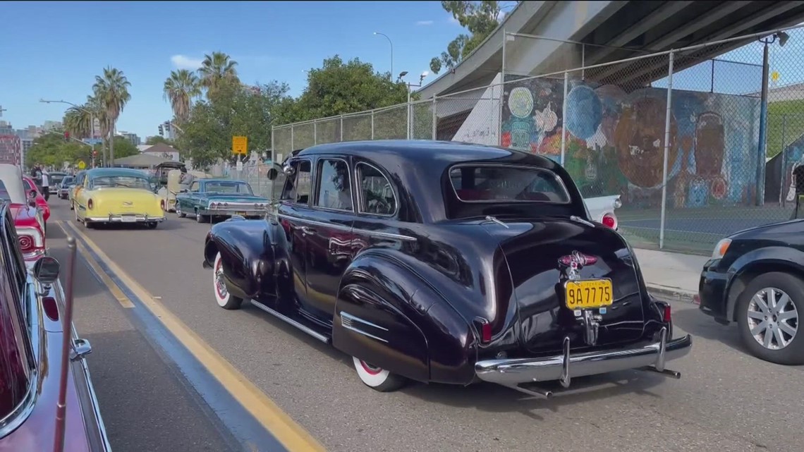 San Diego lowriders take first legal cruise in 2024 | cbs8.com