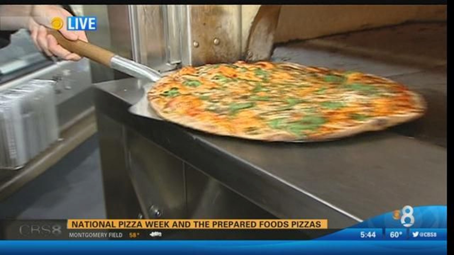 National Pizza Week and the prepared foods pizzas | cbs8.com