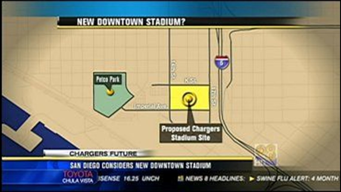 City approves study for new downtown stadium | cbs8.com