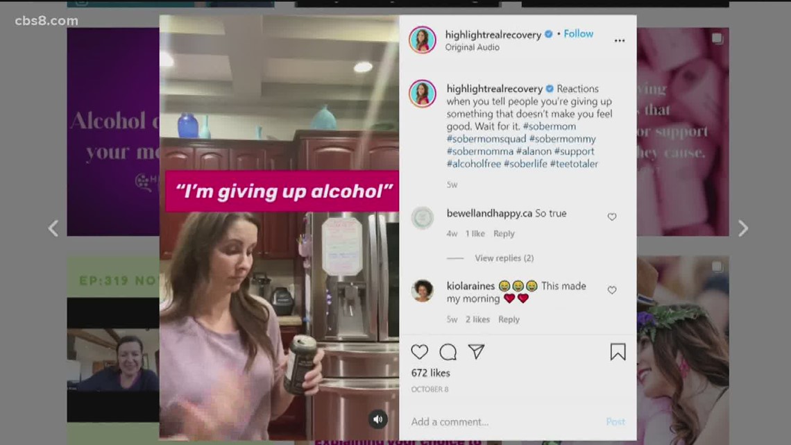 Drinking more alcohol nowadays? Meet the 'Sober Mom Squad' | cbs8.com