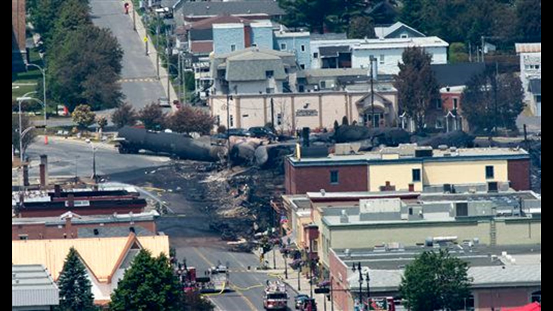 Quebec explosion highlights risk of oil transport | cbs8.com