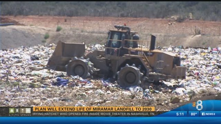 Plan extends life of Miramar Landfill to 2030 | cbs8.com