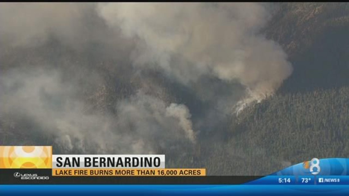 Crews slow spread of huge Southern California forest fire | cbs8.com