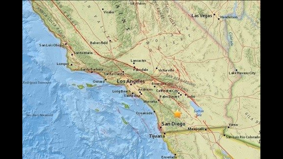 3.2 magnitude earthquake jolted the Julian area | cbs8.com