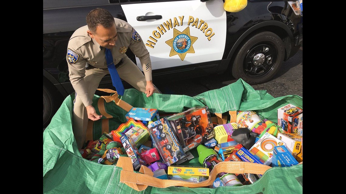 CHP hosts annual Chips for Kids Toy Drive | cbs8.com