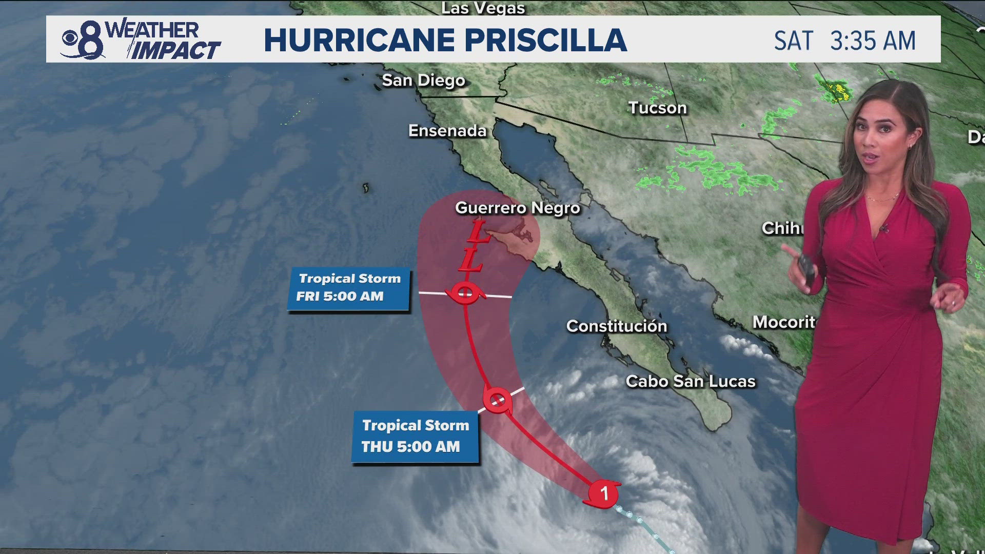 Changes coming to San Diego weather into the weekend as Hurricane ...
