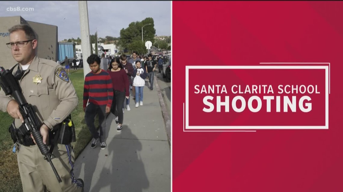 Two killed, 3 injured in Santa Clarita school shooting | cbs8.com