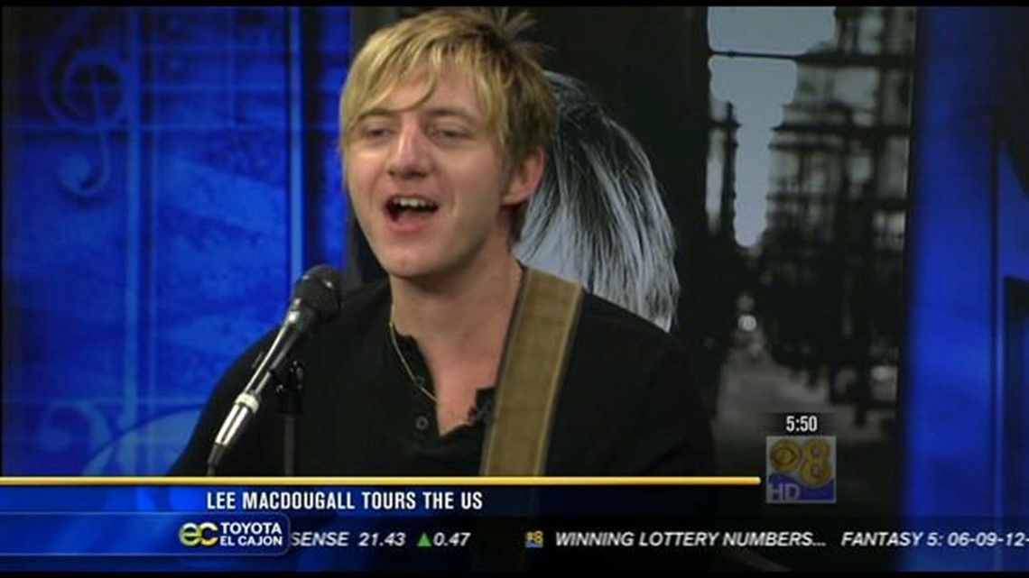 Lee MacDougall tours the US | cbs8.com