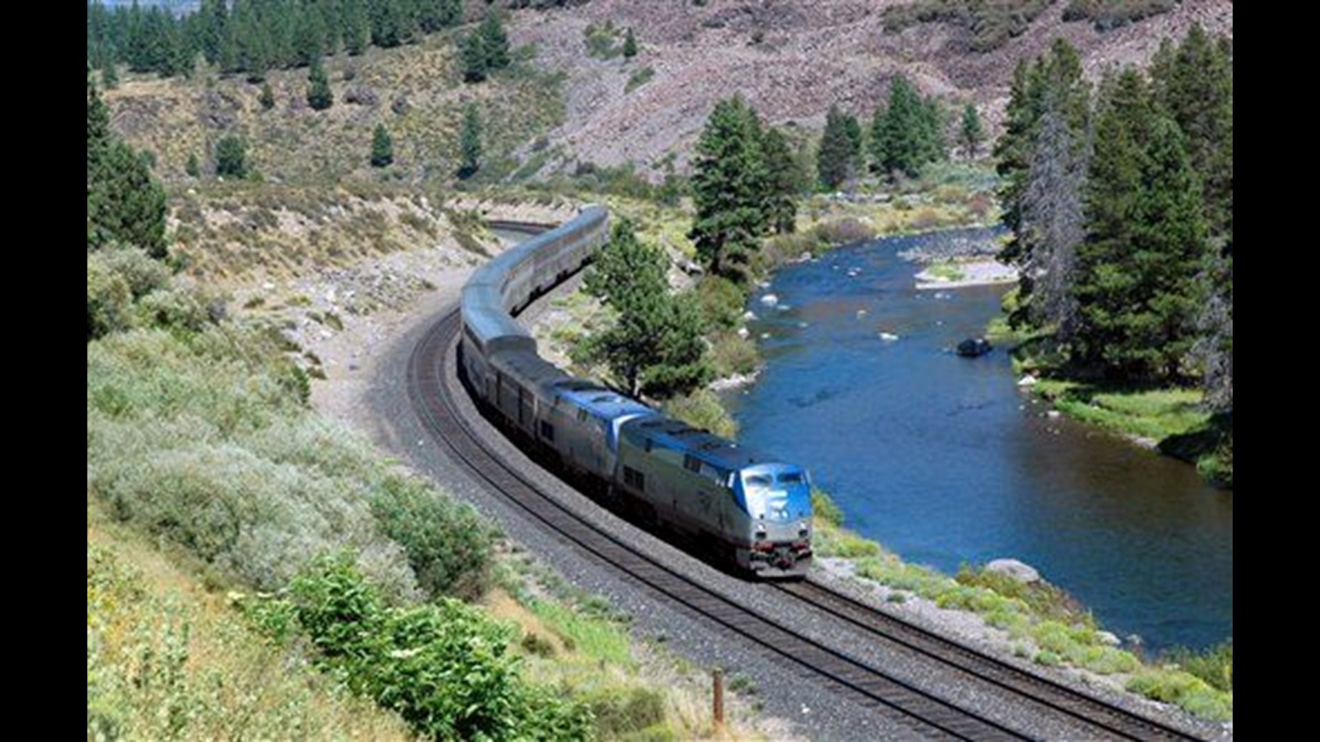 Scenic historic route for California Zephyr train | cbs8.com