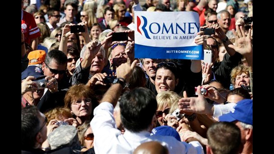 As Election Day nears, Romney crowds are surging | cbs8.com
