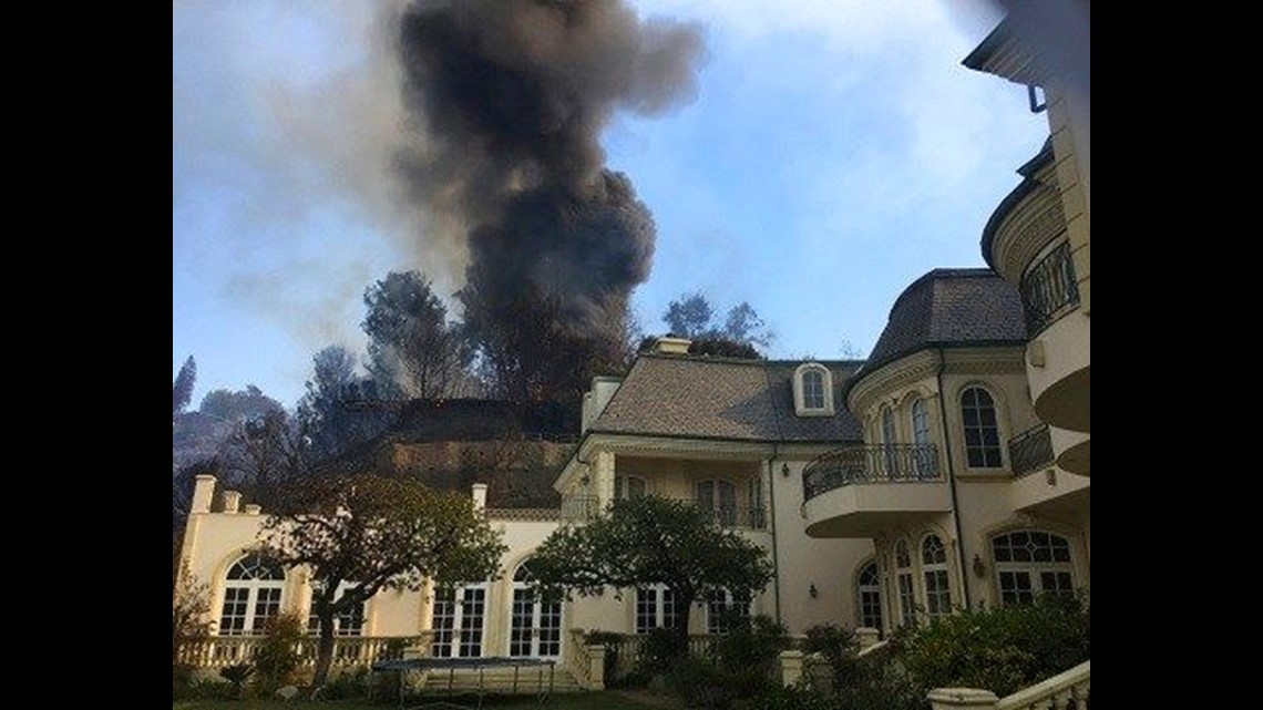 Skirball Fire: Bel-Air wildfire joins the siege across Southern ...