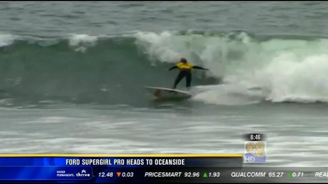 World's best female surfers compete in local event | cbs8.com
