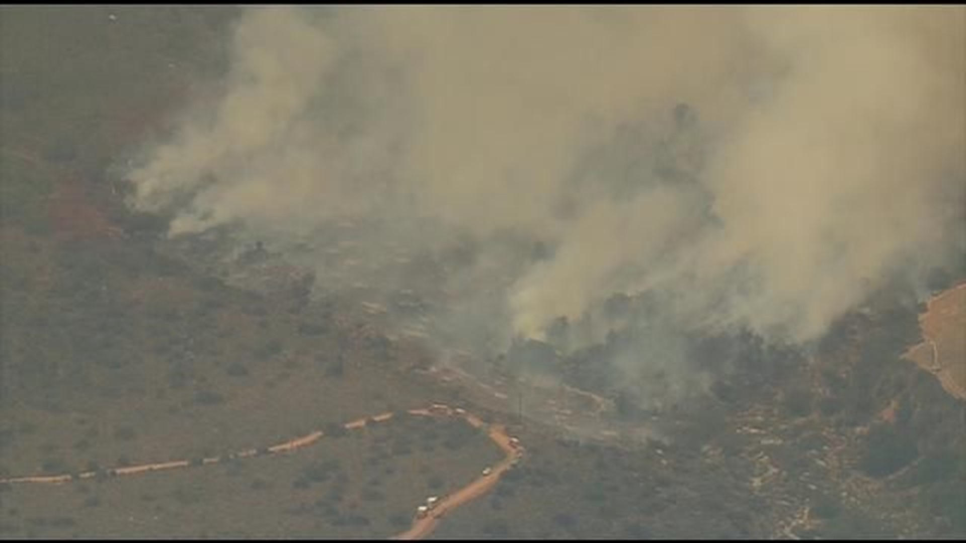 Brush fire near Pauma Valley 100% contained | cbs8.com