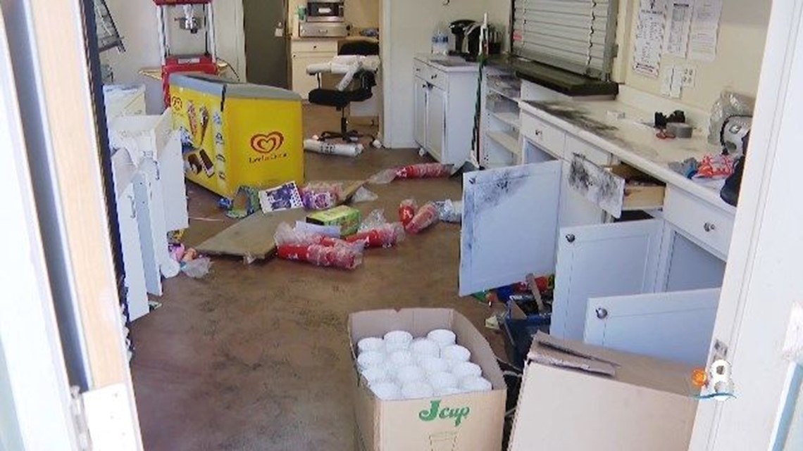 Foul thieves ransack Little League snack bar in Vista | cbs8.com
