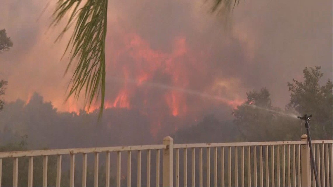 Tenaja Fire near Murrieta, Riverside grows to 1,974 acres | cbs8.com