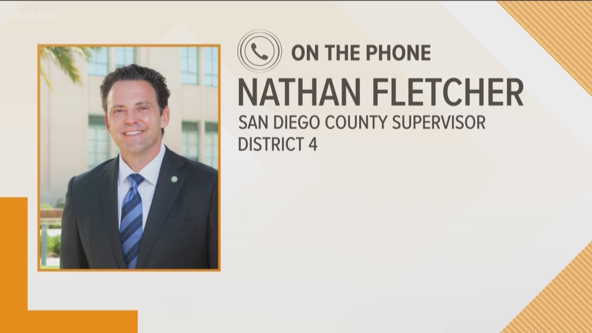 Nathan Fletcher talks about COVID-19 in San Diego | cbs8.com