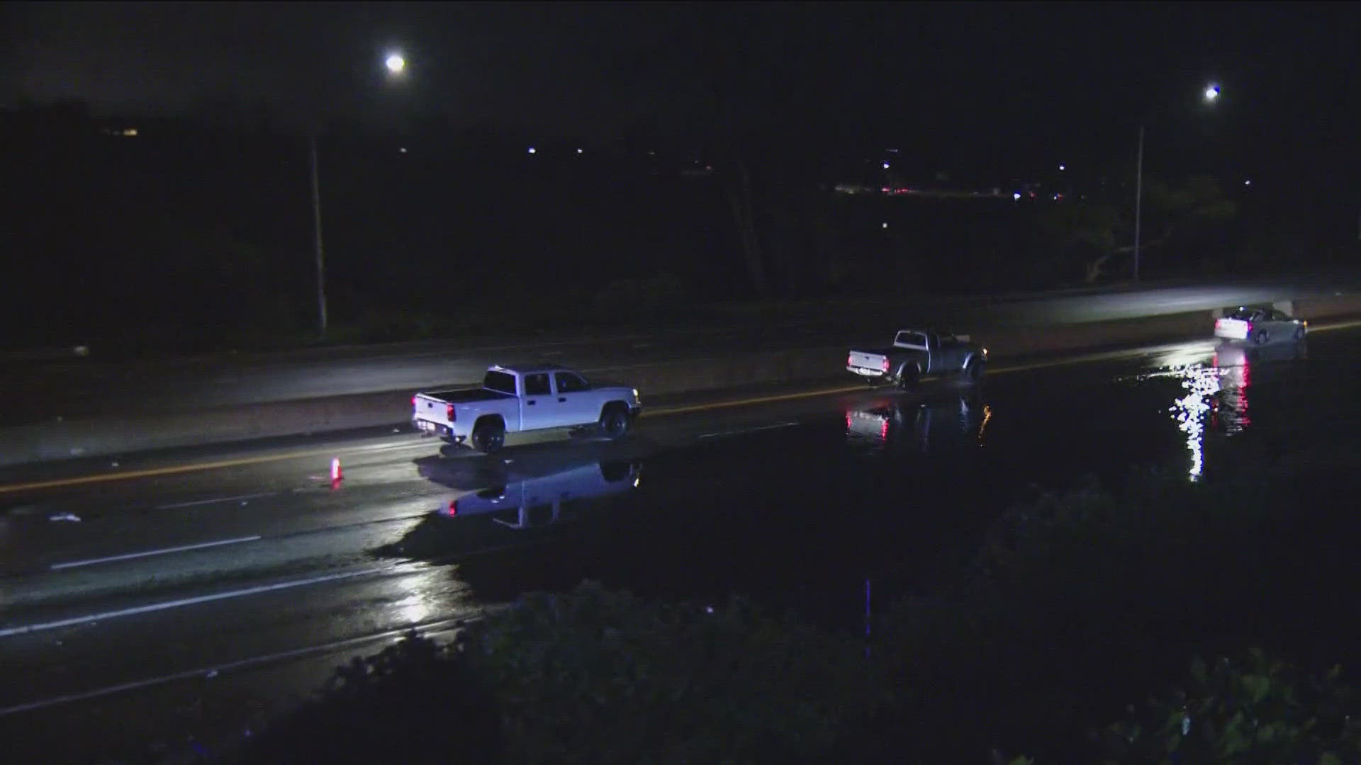 Rainy weather across San Diego County Friday evening. | cbs8.com