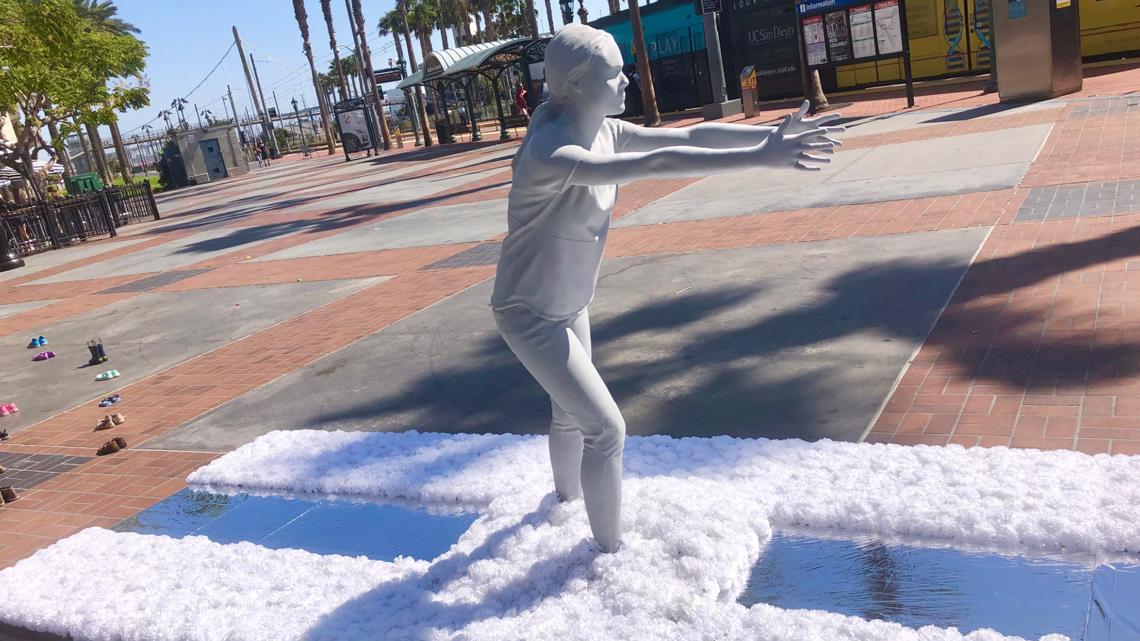 Family separation art installation in San Diego | cbs8.com
