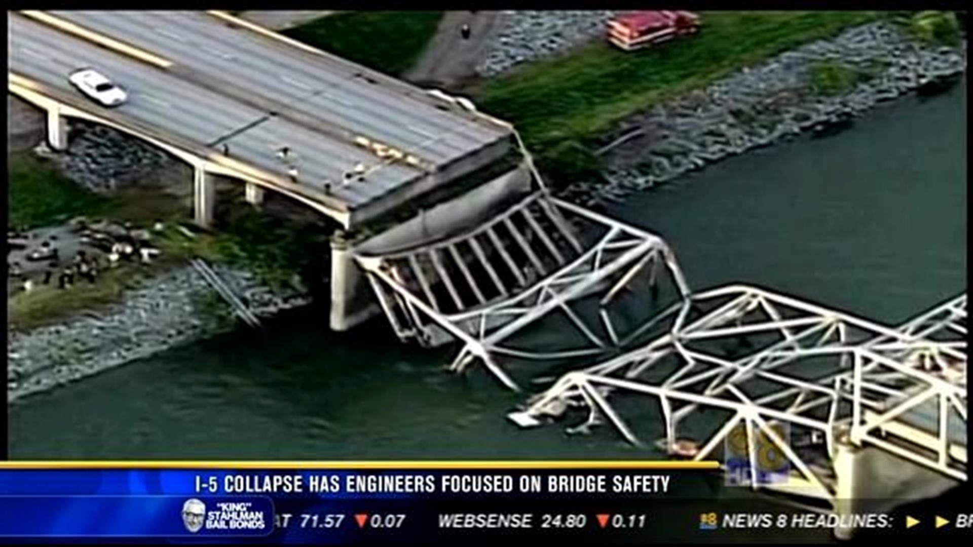 I-5 collapse has engineers focused on bridge safety | cbs8.com