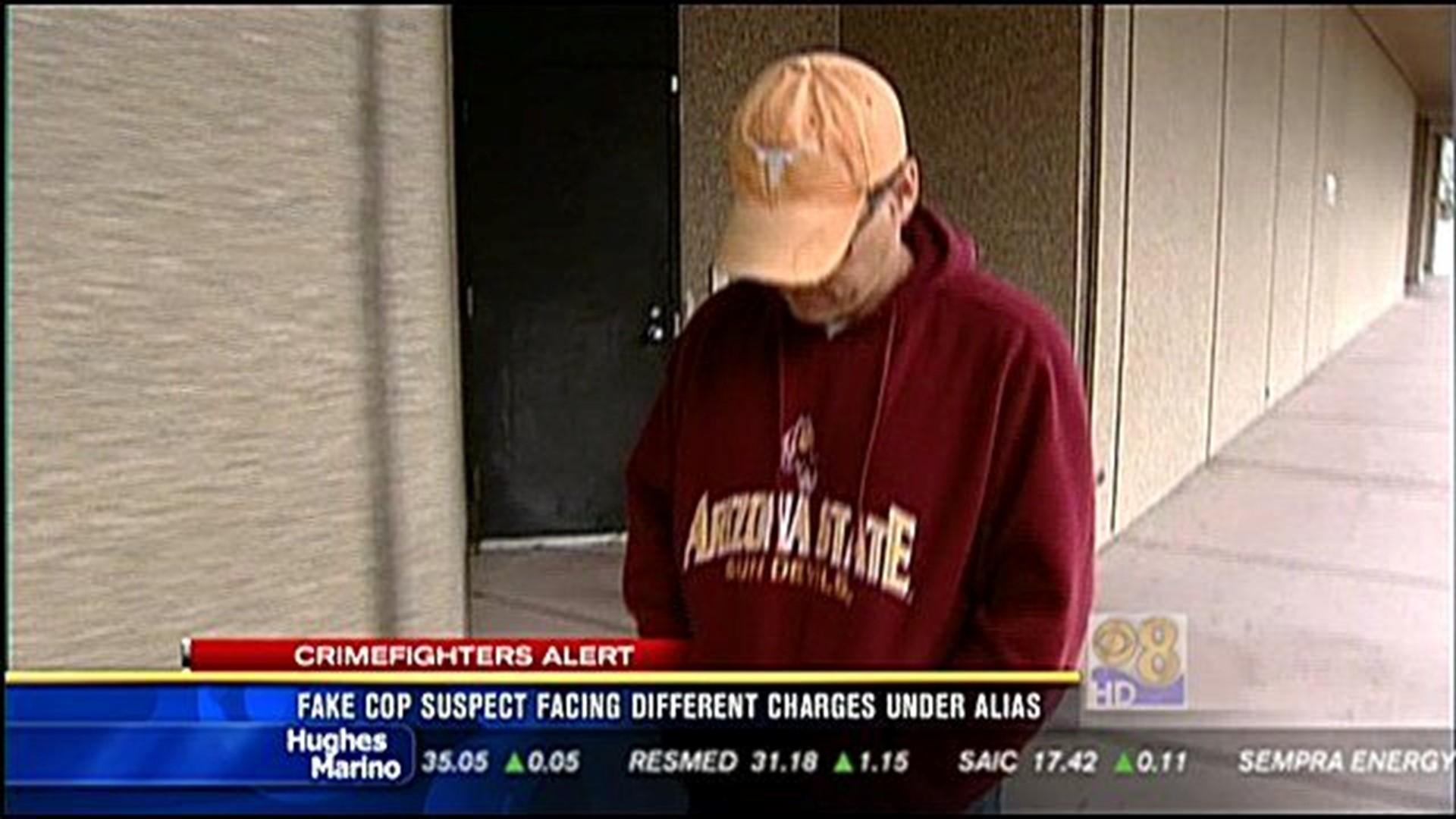 Fake cop suspect facing different charges under alias | cbs8.com
