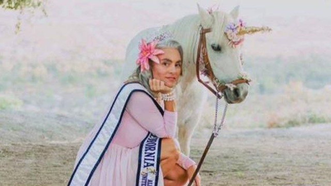 Miley the 'unicorn' grants wishes at Moonflower Ranch | cbs8.com