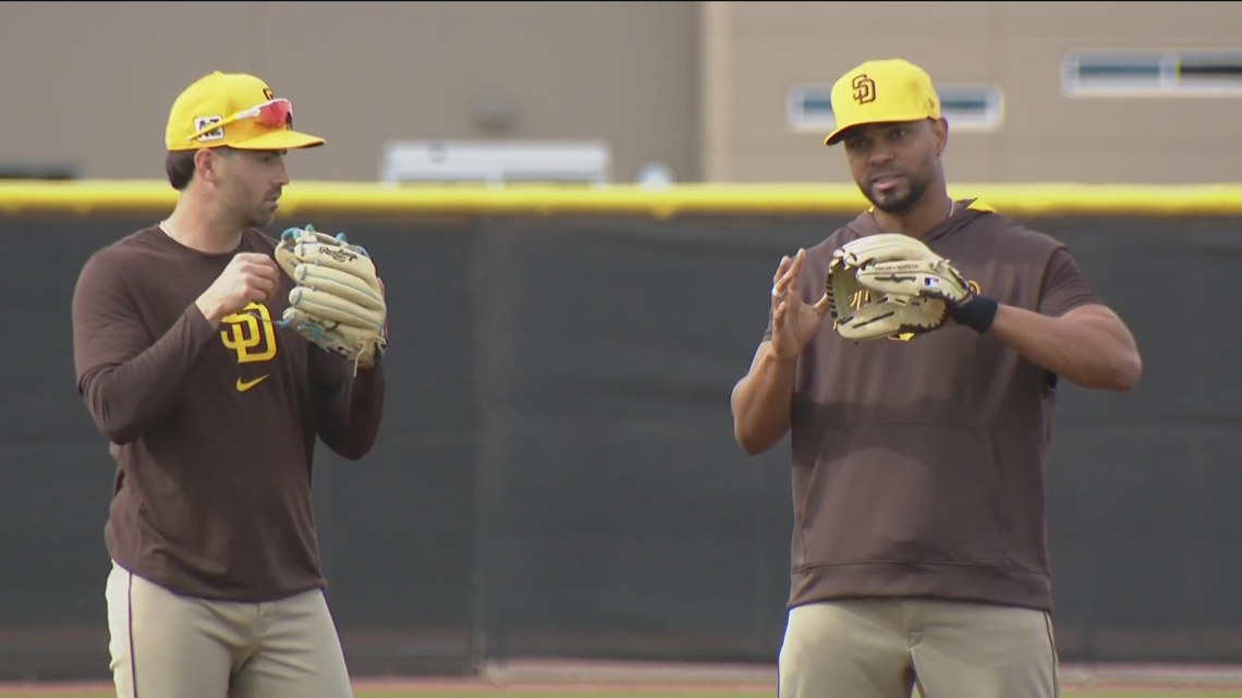 First full-squad Padres workout of 2025 | cbs8.com