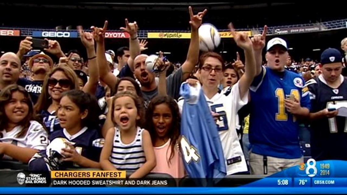 Chargers FanFest at Qualcomm Stadium | cbs8.com