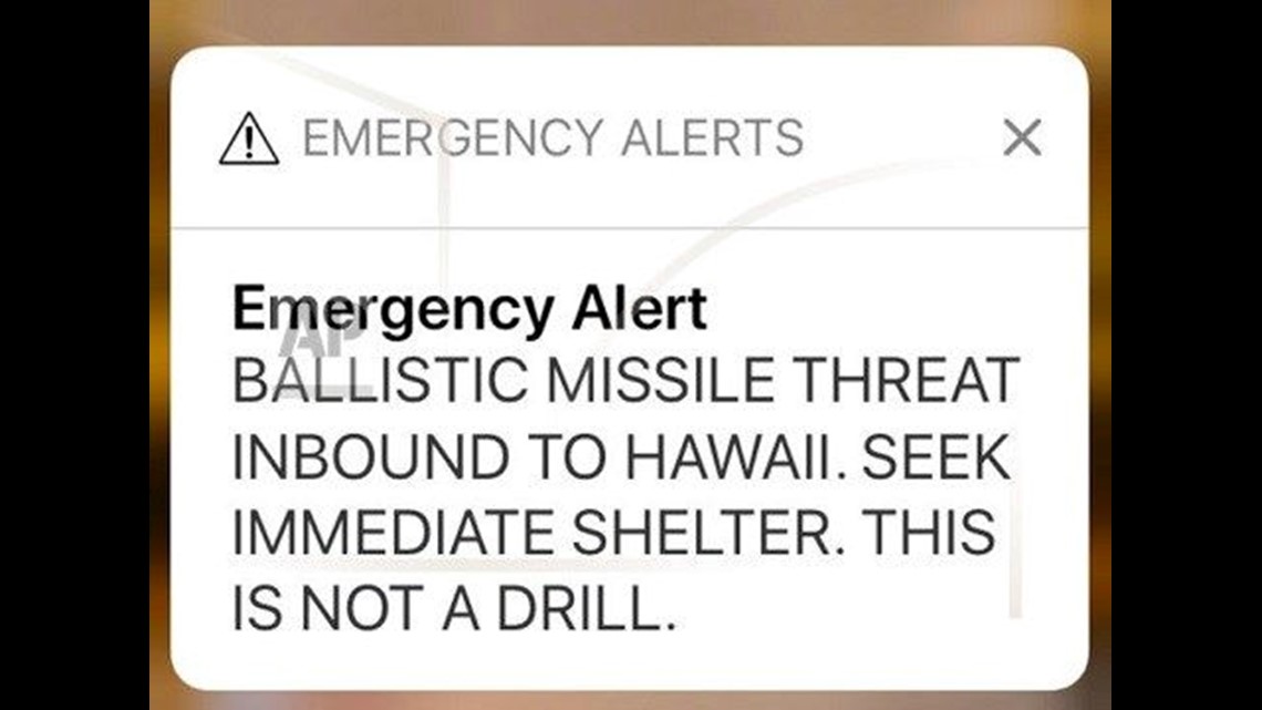 Hawaii worker sent false missile alert thinking it was real | cbs8.com